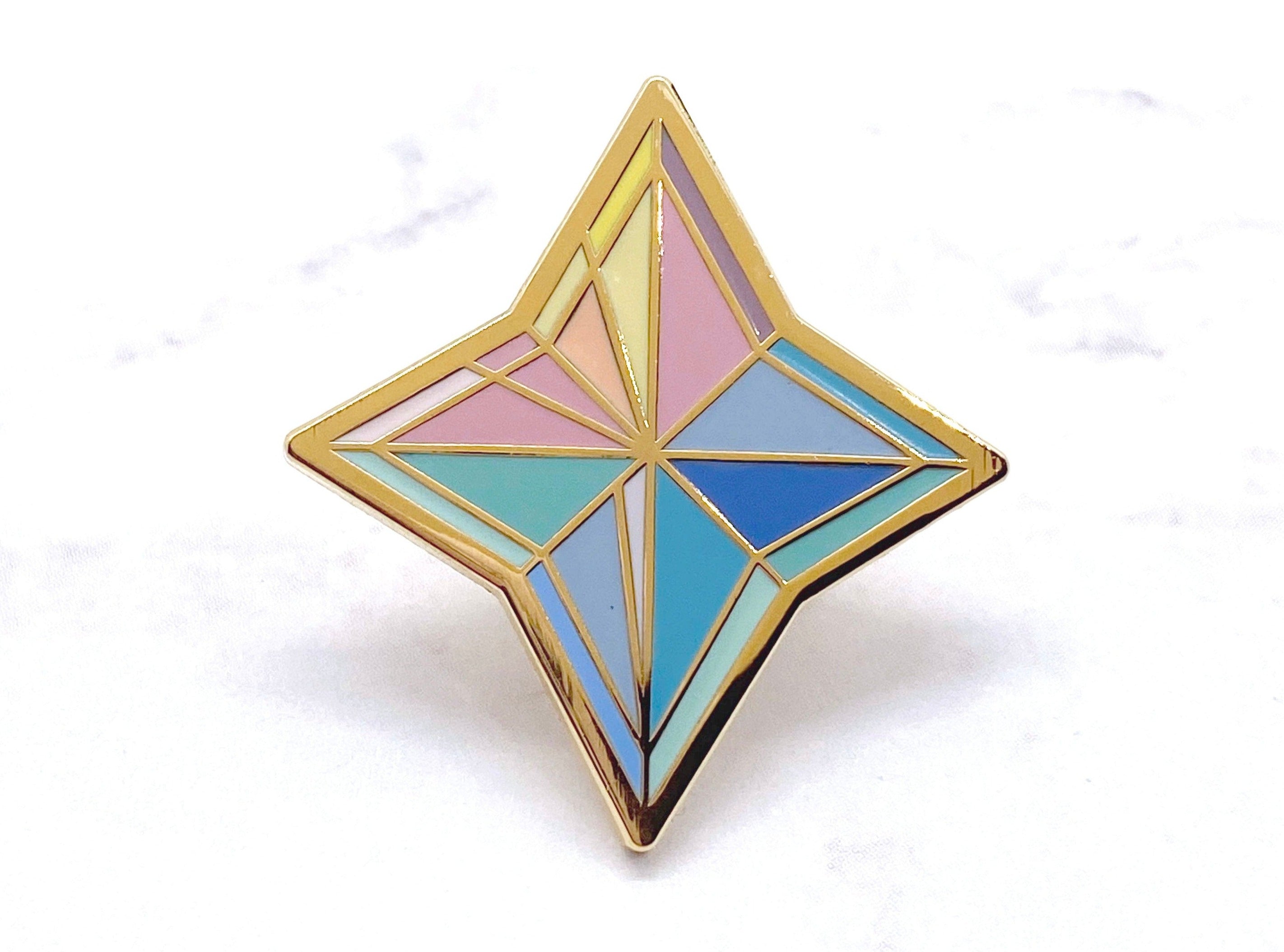 Genshin Impact: Primogem Enamel Pin – lixizu